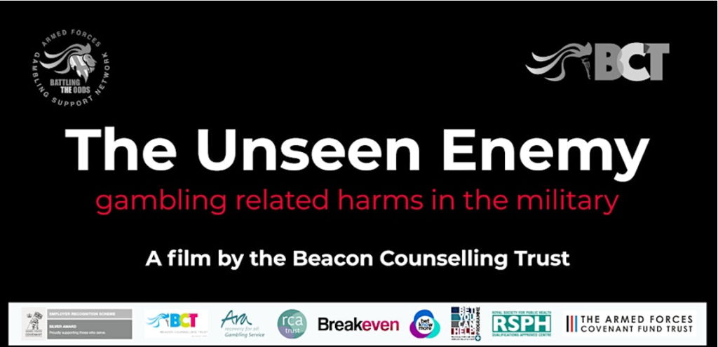 'The Unseen Enemy' – Gambling Related Harms in the Military - Beacon Counselling Trust