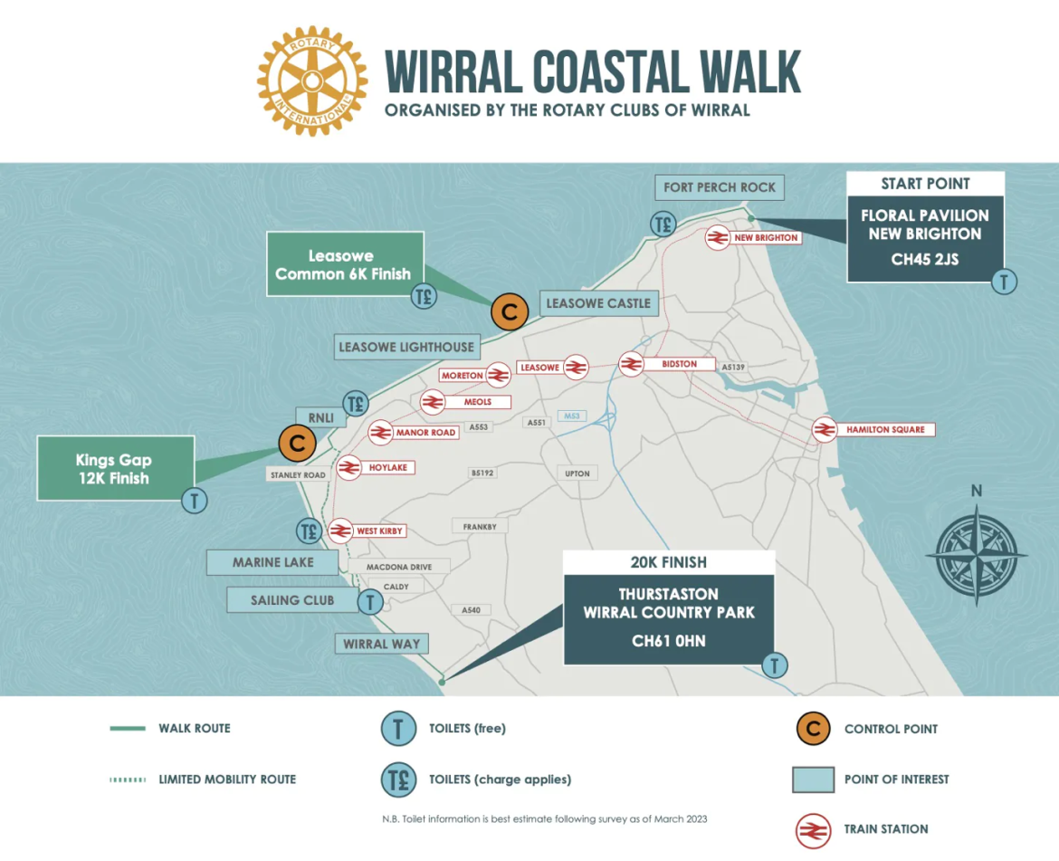 The Wirral Coastal Walk 2025 for Paul’s Place - Beacon Counselling Trust